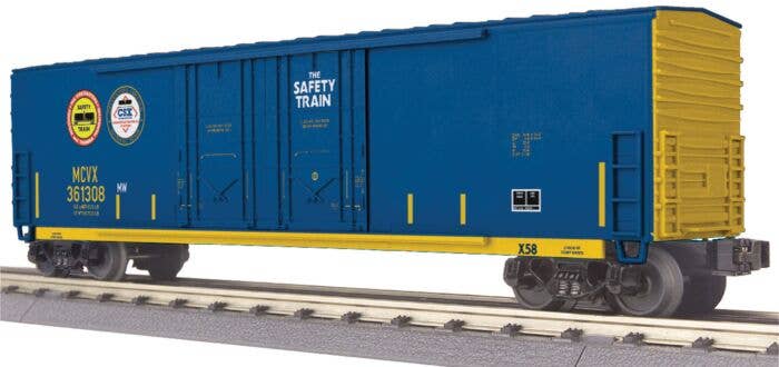 MTH - 50' Double Plug-Door Boxcar - 3-Rail - Ready to Run - RailKing(R ...
