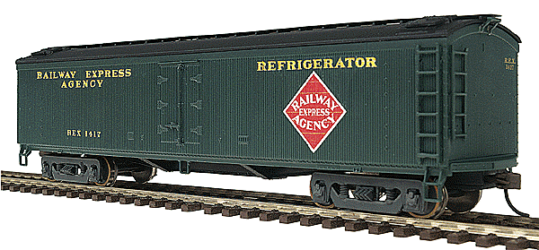 Walthers - 50' GACX Wood Express Reefer w/GSC Trucks - Ready to Run ...