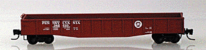 MicroTrain - 50' Gondola Fishbelly Sides and Drop Ends w/Magne-Matic Coupler - Pennsylvania ...
