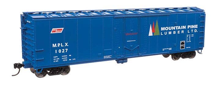 Walthers - 50' PC&F Insulated Boxcar - Ready to Run - Mountain Pine ...