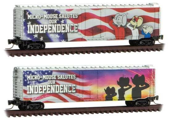 MicroTrain - 50' Plug-Door Boxcar - Ready to Run - Micro Mouse ...