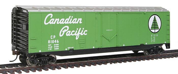 Walthers - 50' Plug-Door Boxcar - Ready to Run - Canadian Pacific ...