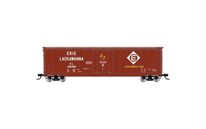 Rivarossi - 50' Plug-Door Boxcar w/Roofwalk - Ready to Run - Erie ...