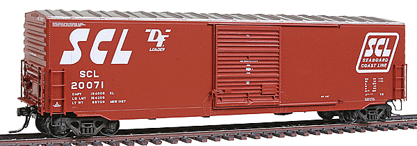 Kadee - 50' PS-1 Boxcar w/9' Door - Seaboard Coast Line #20071 (Built ...