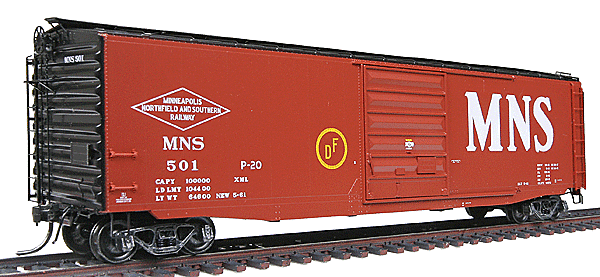 Kadee - 50' PS-1 Boxcar w/9' P-S Doors Assembled - Minneapolis ...