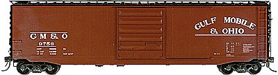 Kadee - 50' PS-1 Boxcar w/9' Pullman-Standard Door - Gulf, Mobile ...