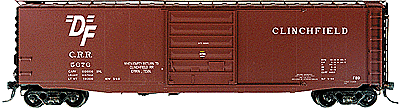 Kadee - 50' PS-1 Boxcar w/9' Pullman-Standard Door Gradual Side Sill ...
