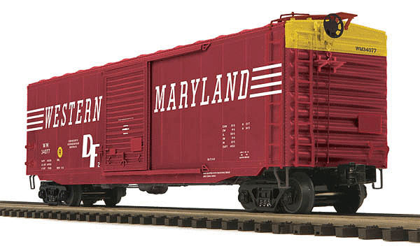 MTH - 50' PS-1 Boxcar w/Youngstown Door - 3-Rail - Ready to Run ...