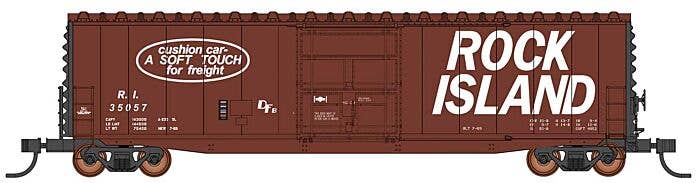 Intermount - 50' PS-1 Single Door Boxcar w/Cushion Underframe - Ready ...