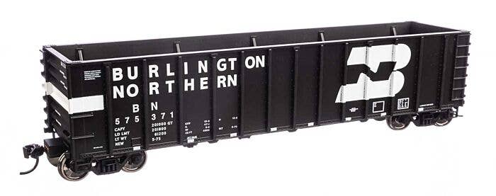Walthers - 50' PS 4000 Cu Ft Coal Gondola - Ready to Run - Burlington Northern #575371 - 910-56201