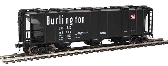Walthers - 50' Pullman-Standard PS-2 2893 3-Bay Covered Hopper - Ready ...