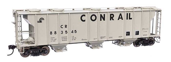 Walthers - 50' Pullman-Standard PS-2 2893 3-Bay Covered Hopper - Ready ...