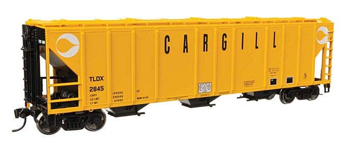 Walthers - 50' Pullman-Standard PS2-CD 4427 3-Bay Covered Hopper ...