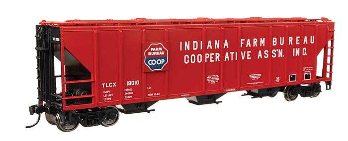 Walthers - 50' Pullman-Standard PS2-CD 4427 3-Bay Covered Hopper ...