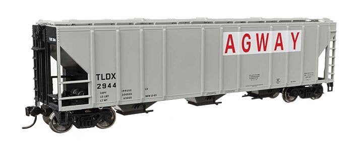 Walthers - 50' Pullman-Standard PS2-CD 4427 3-Bay Covered Hopper ...