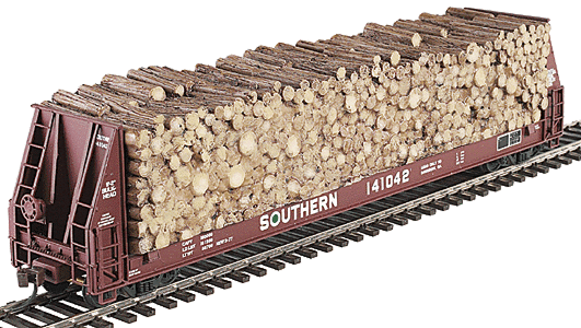 Walthers - 50' Pulpwood Car - Ready to Run - Undecorated - 932-5780