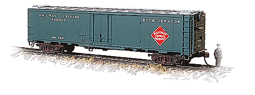 Walthers - 50' Railway Express Agency Riveted Steel Express Reefer ...