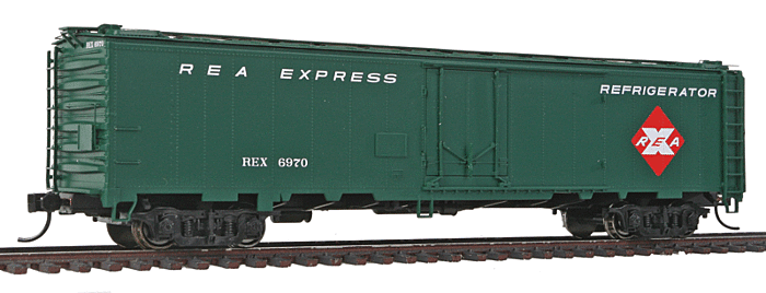 Walthers - 50' REA Riveted Steel Express Reefer - Ready To Run ...