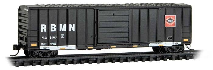 MicroTrain - 50' Rib-Side Single-Door Boxcar No Roofwalk - Ready to Run ...