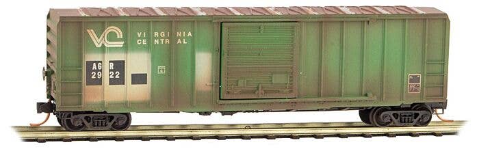 MicroTrain - 50' Rib-Side Single-Door Boxcar No Roofwalk - Ready to Run ...