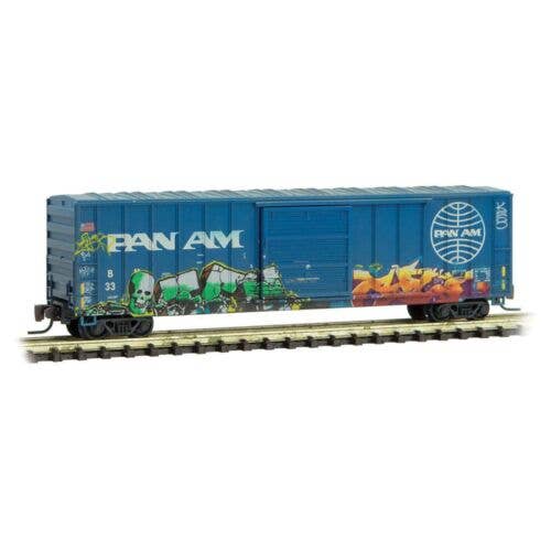 MicroTrain - 50' Rib-Side Single-Door Boxcar No Roofwalk - Ready to Run ...