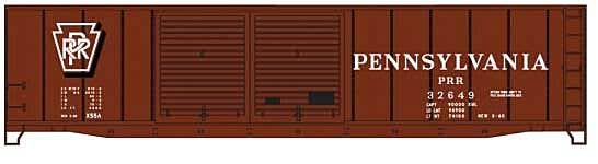 Accurail - 50' Riveted Double-Door Boxcar w/High Ladders & Roofwalk ...