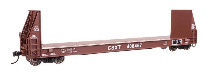 Walthers - 50' Sieco Pulpwood Flatcar - Ready to Run - CSX #408467 ...