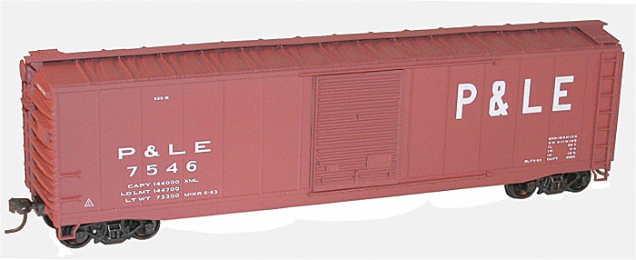 Accurail - 50' Single-Door Riveted-Side Boxcar - Kit - Pittsburgh ...
