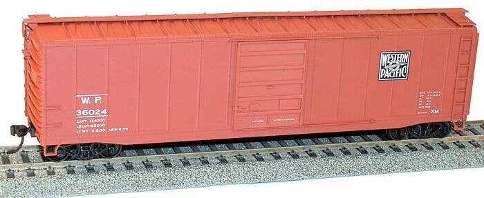 Accurail - 50' Steel Boxcar w/8' Superior Doors, Roofwalk, High Ladders ...