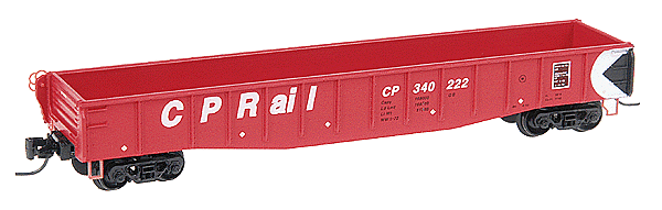 MicroTrain - 50' Steel Side 14-Panel Gondola w/Fixed Ends & Magne-Matic Coupler - Canadian ...