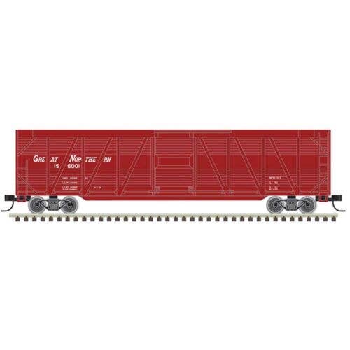 Atlas Trnm - 50' Steel Stock Car - Ready to Run - Great Northern 156004 ...