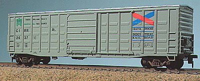Walthers - 50' Waffle Boxcar - CIRR - 932-4710