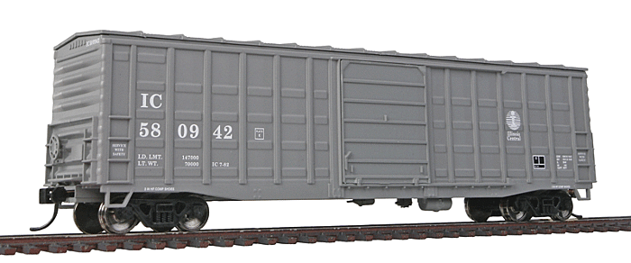 Walthers - 50' Waffle Side Boxcar - Ready To Run - Illinois Central ...