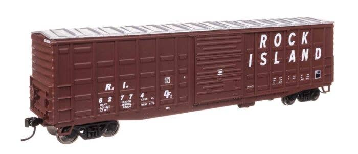 Walthers - 50' Waffle Side Boxcar - Ready To Run - Rock Island #62774 ...