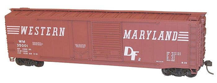 Accurail - 50' Welded-Side Combination-Door Boxcar - Kit - Western ...
