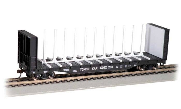 Bachmann - 52' Centerbeam Bulkhead Flatcar - Ready to Run - Tomco Car ...