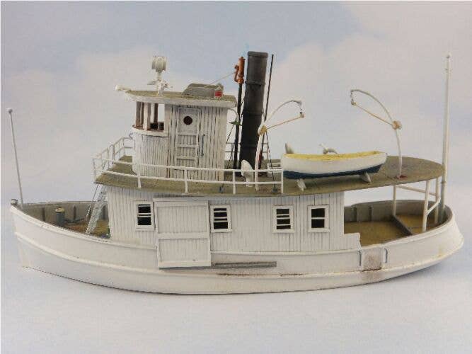 Sea Port - 53' Coastal Passenger Steam Ferry - Laser-Cut Wood Kit - 663 ...