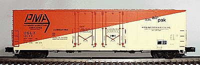 Atlas O - 53' Evans Double Plug Door Boxcar 3-Rail - Plywood Marketing ...
