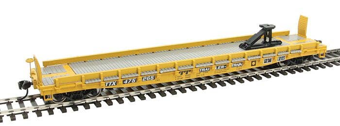 Walthers - 53' GSC Piggyback Service Flatcar - Ready to Run - Trailer ...