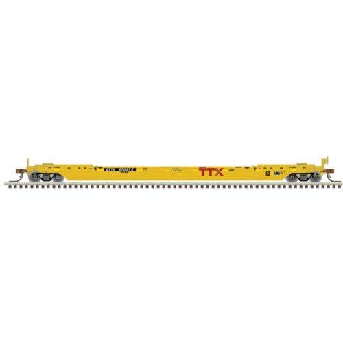 Atlas - 53' Rebuilt Well Car - Ready to Run - Master(R) - TTX DTTX #471609 (yellow, red, black ...