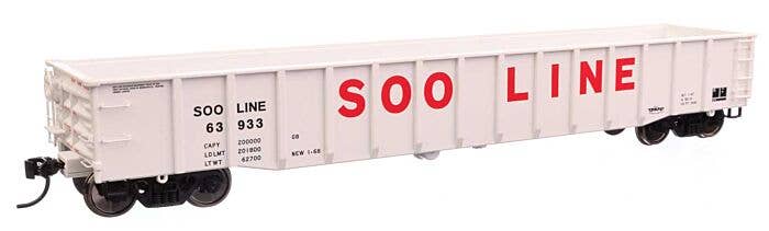 Walthers - 53' Thrall Gondola - Ready to Run - Soo Line #63933 - 920-105524
