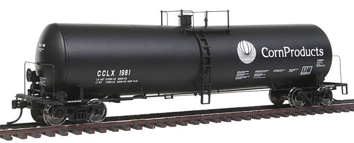 Walthers - 54' 23,000-Gallon Funnel-Flow Tank Car - Ready to Run - Corn ...