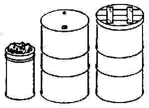 Grandt - 55-Gallon Drums, Fire Barrel Lids & Spike Cans - 300-3013