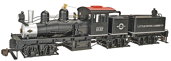 Bachmann - 55-Ton 3-Truck Shay, Steel Cab w/Sound & DCC - Spectrum(R ...