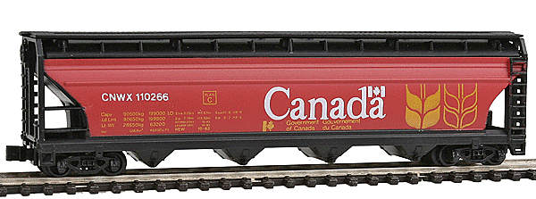 Model Pwr - 55' ACF Centerflow Covered Hopper - Government of Canada ...
