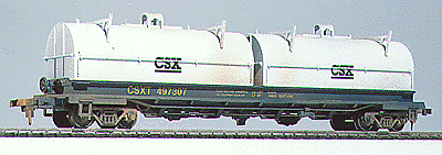 Walthers - 55' Cushion Coil Car w/Round Hoods - Kit - CSXT - 932-3881
