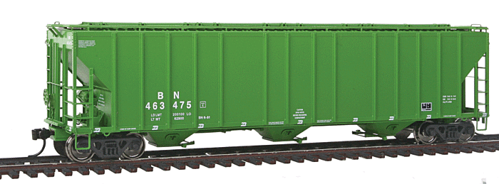 Walthers - 55' Evans 4780 Covered Hopper - Ready To Run - Burlington ...