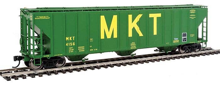 Walthers - 55' Evans 4780 Cubic Foot 3-Bay Covered Hopper - Ready To ...