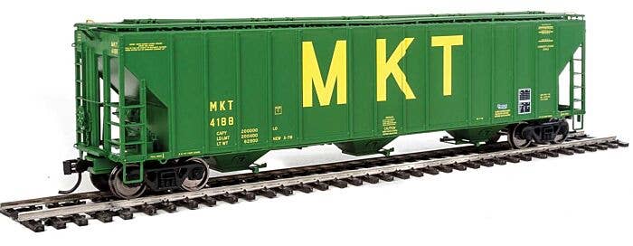 Walthers - 55' Evans 4780 Cubic Foot 3-Bay Covered Hopper - Ready To ...