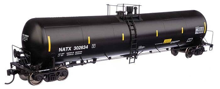 Walthers - 55' Trinity 30,145-Gallon Tank Car - Ready to Run - North American Tank Line NATX ...